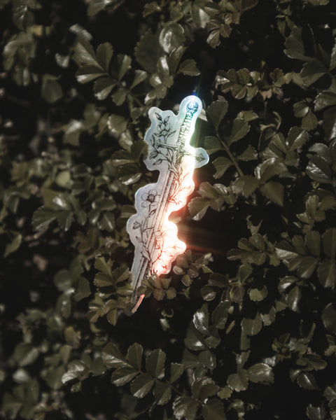 Sword Holographic Vinyl Sticker – The Pretty Cult