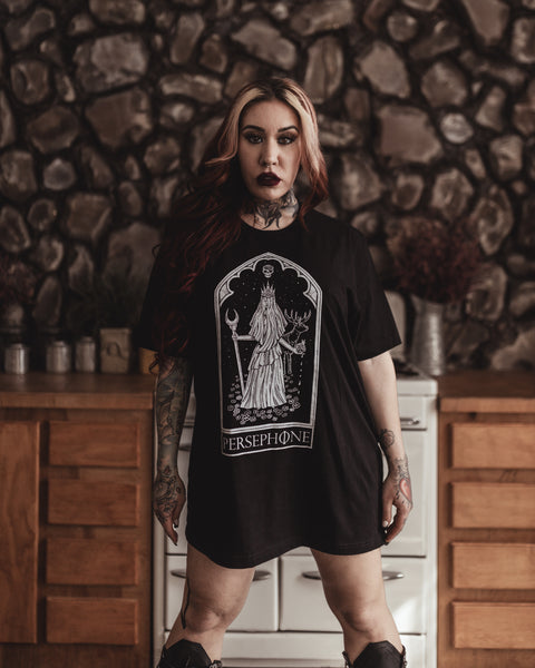 Persephone Oracle T-Shirt | Occult-Inspired Unisex Tee – The Pretty Cult