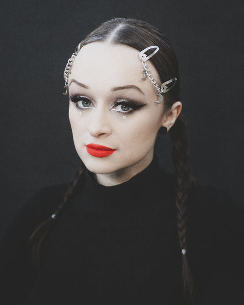 The Pretty Cult - 'Double Moon' Hair Clips