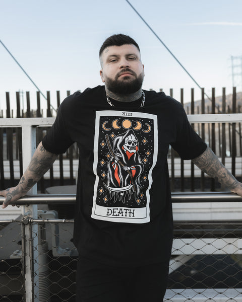 American Traditional Death Tarot Tee – Gothic & Alternative Graphic ...