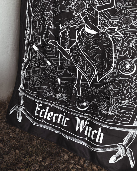 The Pretty Cult – ‘Eclectic Witch’ Oracle Card Wall Flag